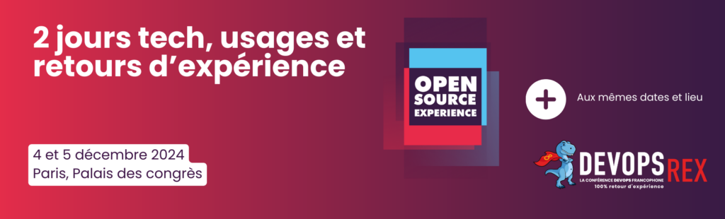 Conférence DEVOPS REX - Open Source Experience