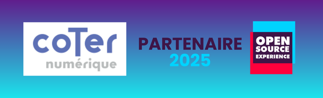 CoTer Numérique partenaire d'Open Source Experience